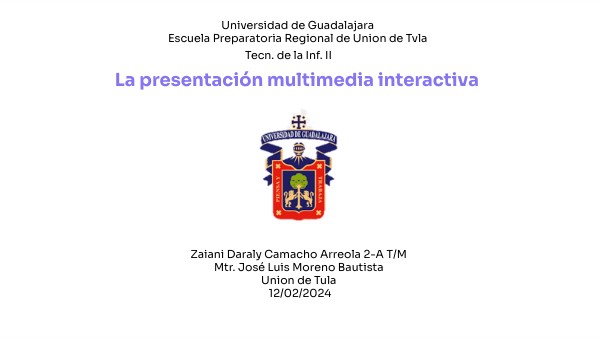 Presentación Digital Proyectos | Genially