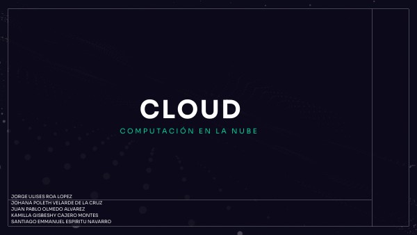 CLOUD | Genially