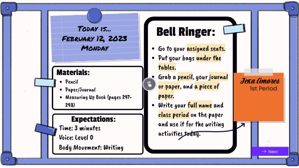 Review Lesson | Genially