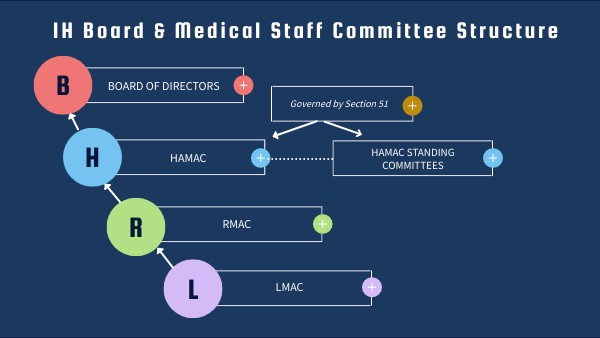 IH Board & Medical Staff Committee Structure