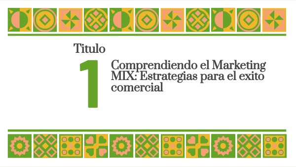 MARKETING MIX | Genially