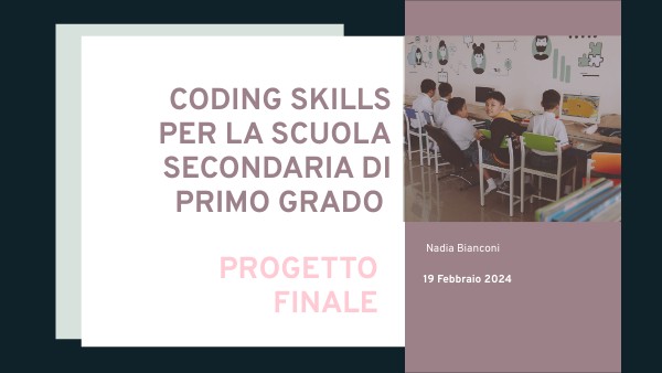 Progetto coding unplugged