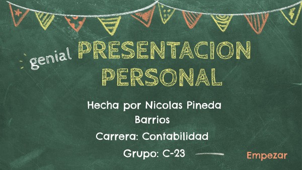 Presentación Personal | Genially