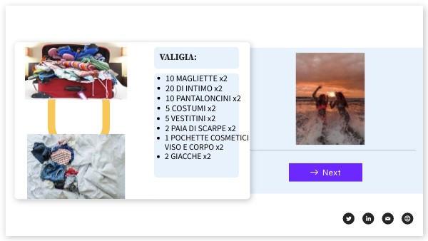 PIANO DI VIAGGIO | Genially