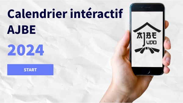 Calendrier génial 2024 | Genially