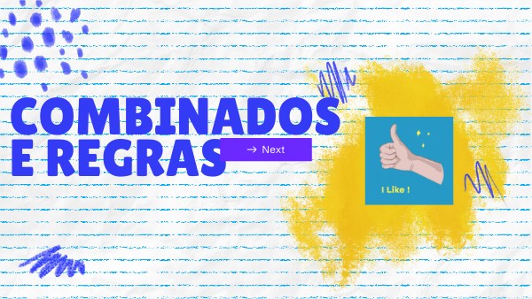 Regras e combinados series iniciais