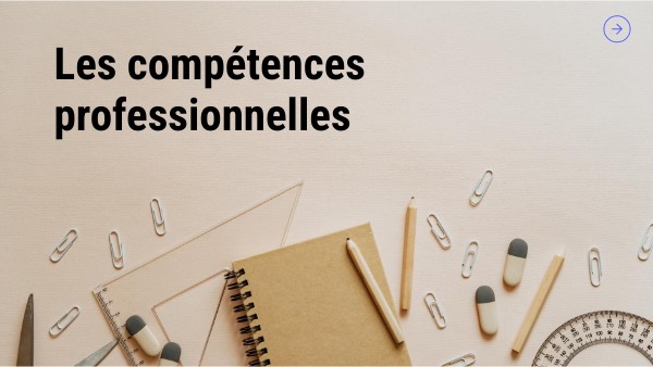 Compétences professionnelles | Genially