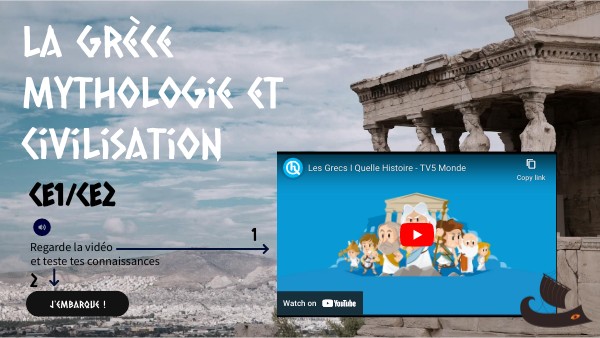 Projet final : QCM La Grèce Antique