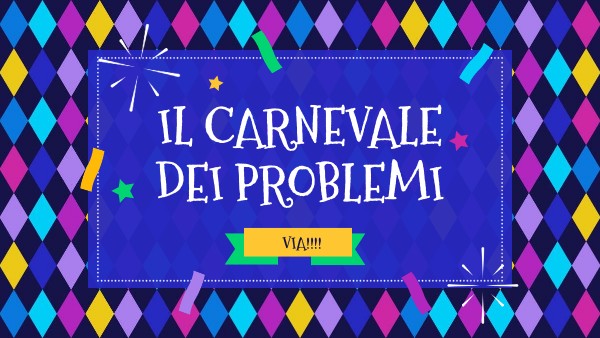 1E GIOCO MATE CARNEVALE