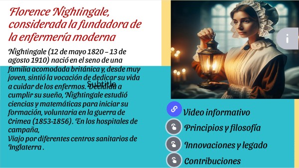 BiOgrafía de Florence Nightingale | Genially