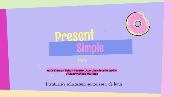 PRESENTACIÓN PRESENT SIMPLE | Genially