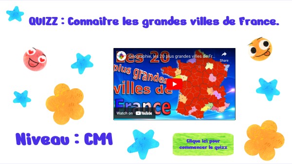Les grandes villes en France | Genially