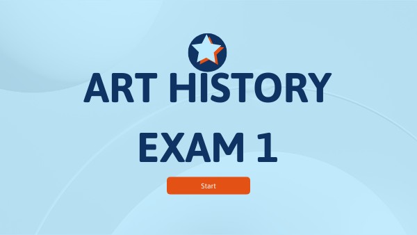 Art History exam study 1