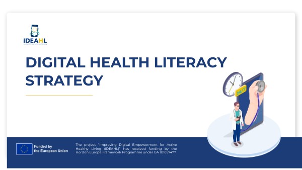 EU digital Health Literacy Strategy | Genially