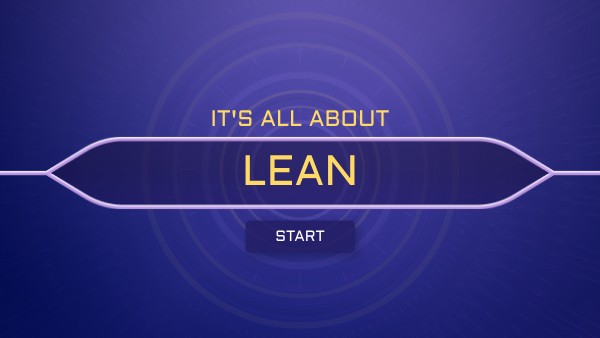 MILLIONAIRE LEAN QUIZ