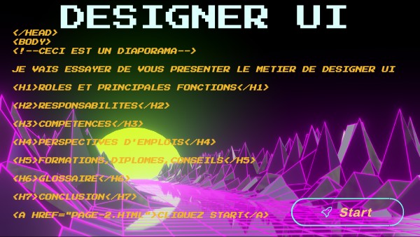 Présentation du métier de Designer UI | Genially
