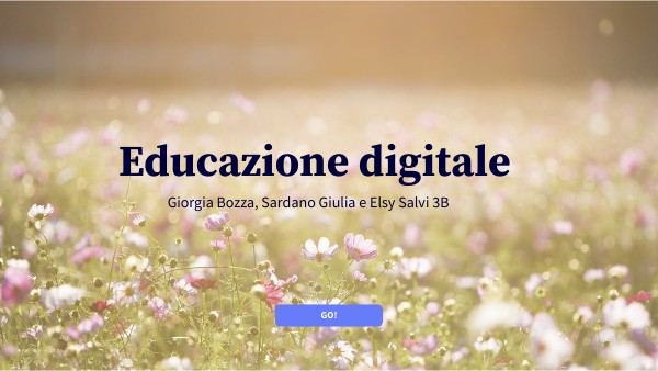 Educazione digitale | Genially