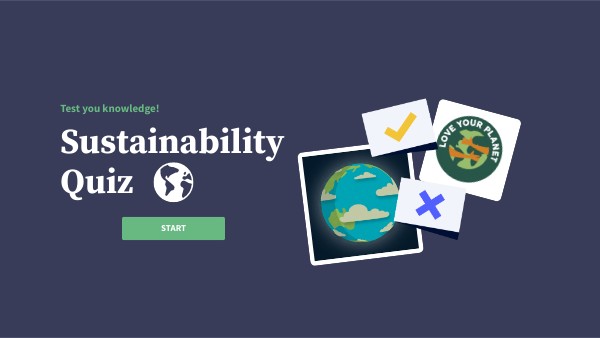 Sustainability Quiz_EN | Genially