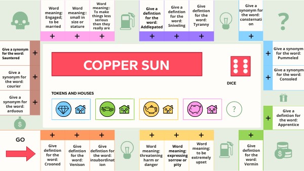 Copper Sun Board Game | Genially