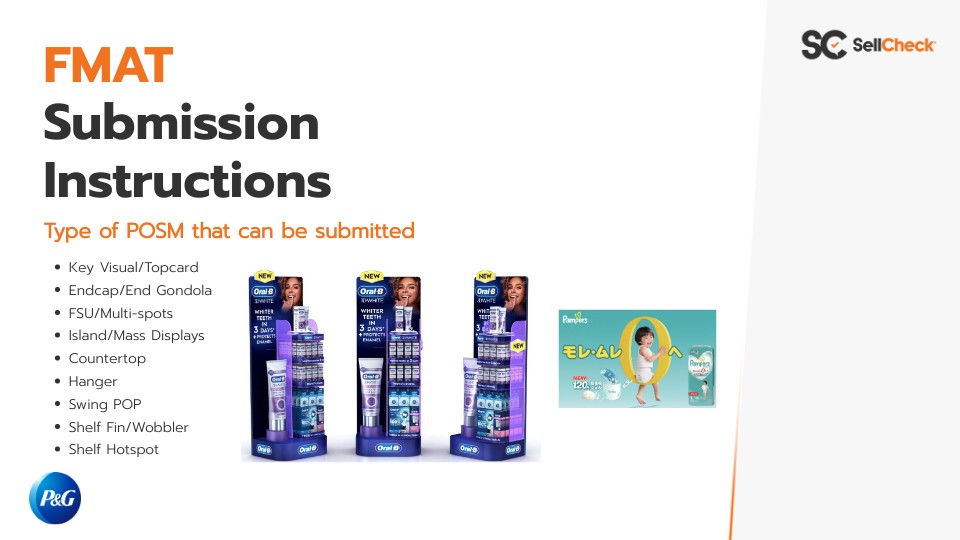 P&G AMA FMAT Submission Instructions