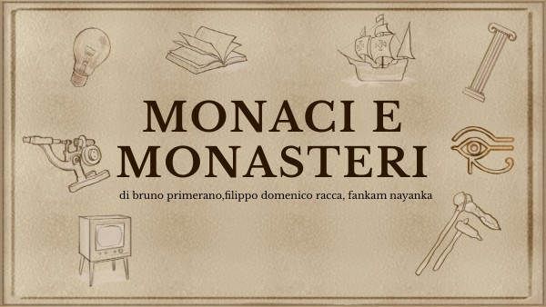 monaci e monasteri