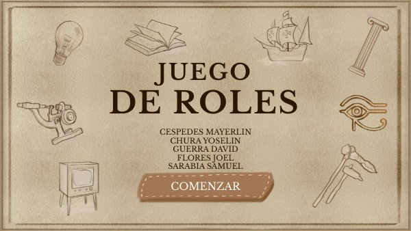 6. juegos de roles | Genially