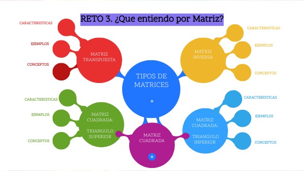 Reto 3 ¿Qué entiendo por matriz? | Genially