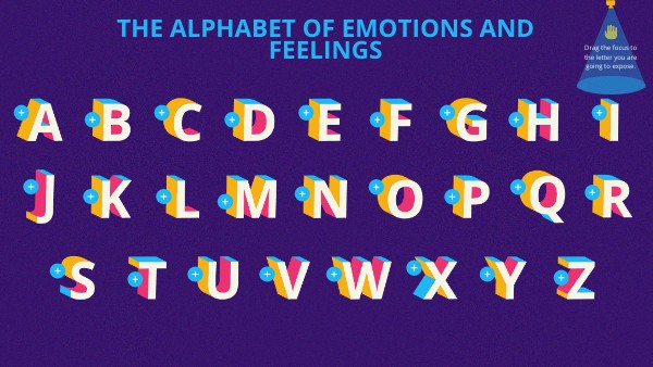 The alphabet of feelings and emotions