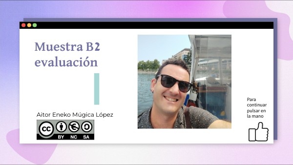Muestra evaluación B2 .Aitor Eneko Múgica