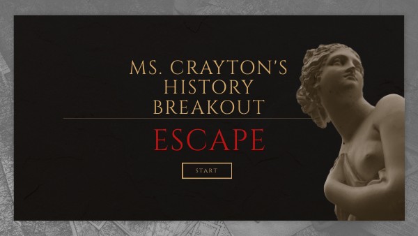 History Breakout | Genially