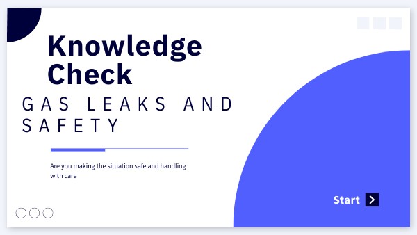 Gas Leaks and Safety | Genially