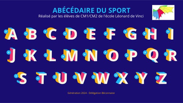 abécédaire du sport | Genially