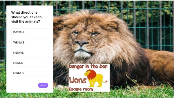 Lions Den Escape Room Lock