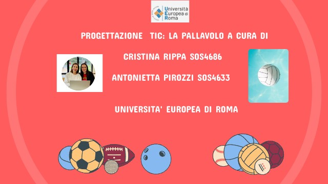 Progetto tic la pallavolo a cura di Cristina Rippa Antonietta Pirozzi | Genially