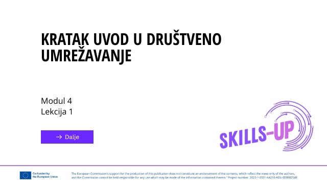 A QUICK INTRODUCTION TO SOCIAL NETWORKING SERVICES-Lesson 1, Module 4 | Genially