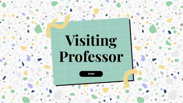 QUESTIONARIO SUL VISITING PROFESSOR