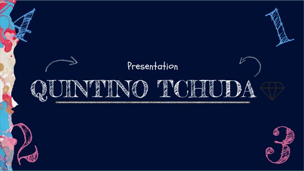 Apresentação quadro e giz