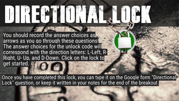 SS7 Directional Lock | Genially