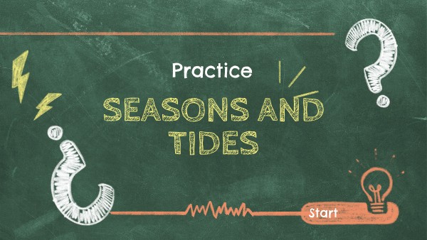 Seasons and Tides Diagram Practice