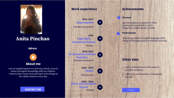 Anita Pinchao Resume