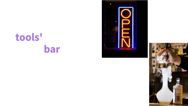 tools'bar | Genially