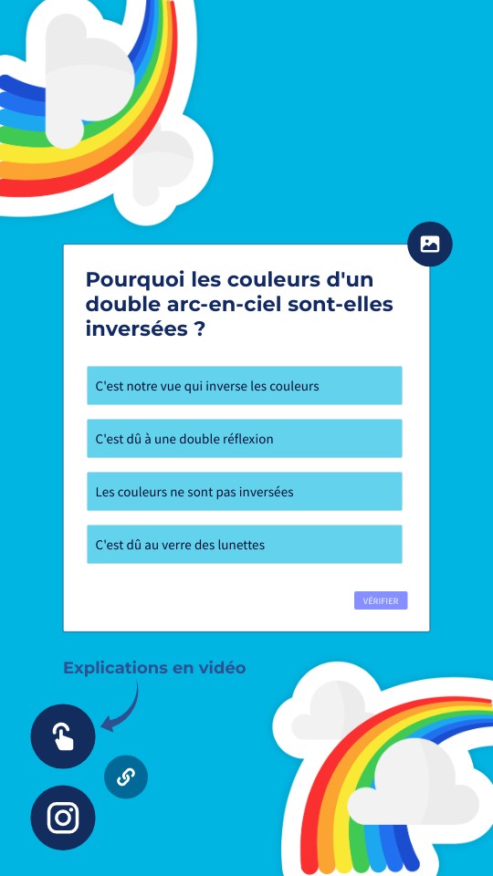 Le double arc-en-ciel - Lisa