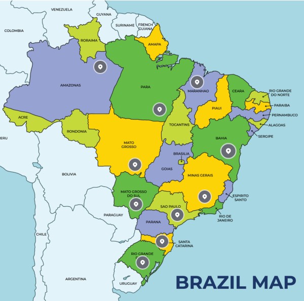 Interactive image Brasil | Genially
