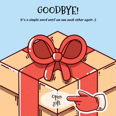 6TH C GOODBYE CARD | Genially