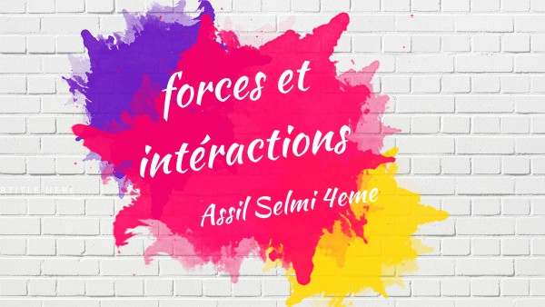 forces et interactions