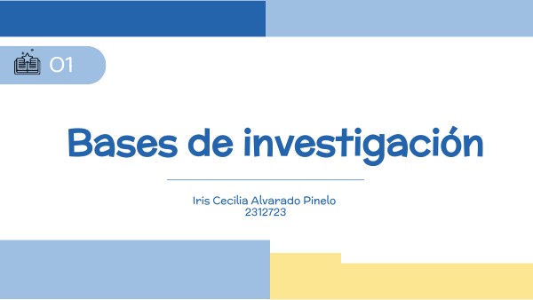 Proyecto Bases de investigación | Genially