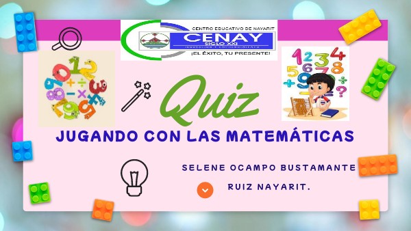 QUIZ MATEMÁTICAS | Genially
