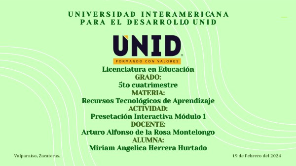 Presentación Módulo1 | Genially