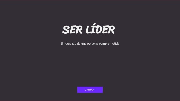 Ser Lider | Genially