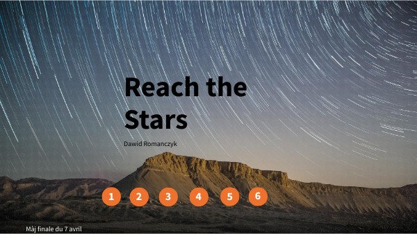 Reach the Stars | Genially